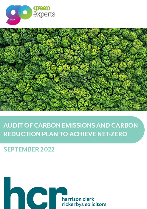 Audit of carbon emissions and carbon reduction plan to achieve net-zero ...