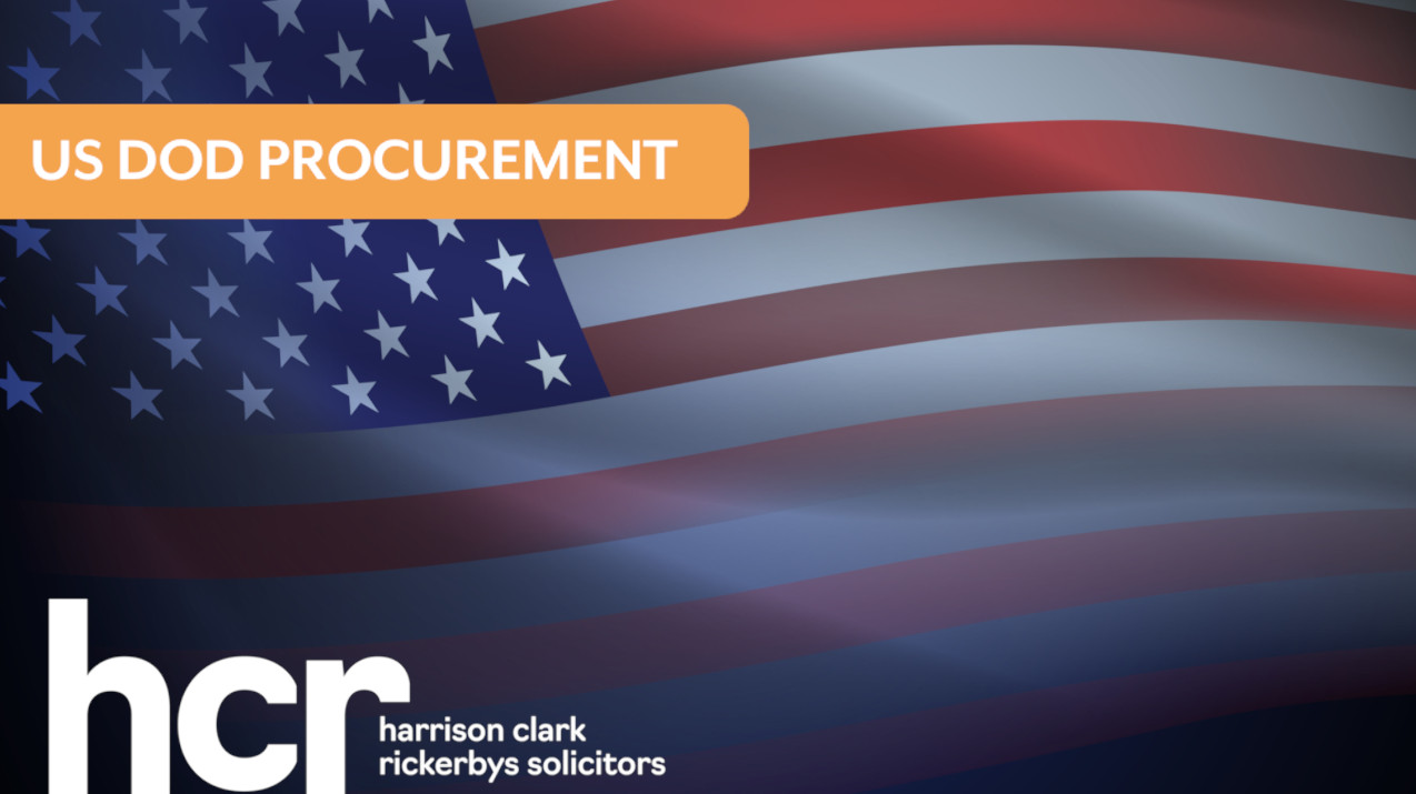 US DOD Procurement - HCR Law