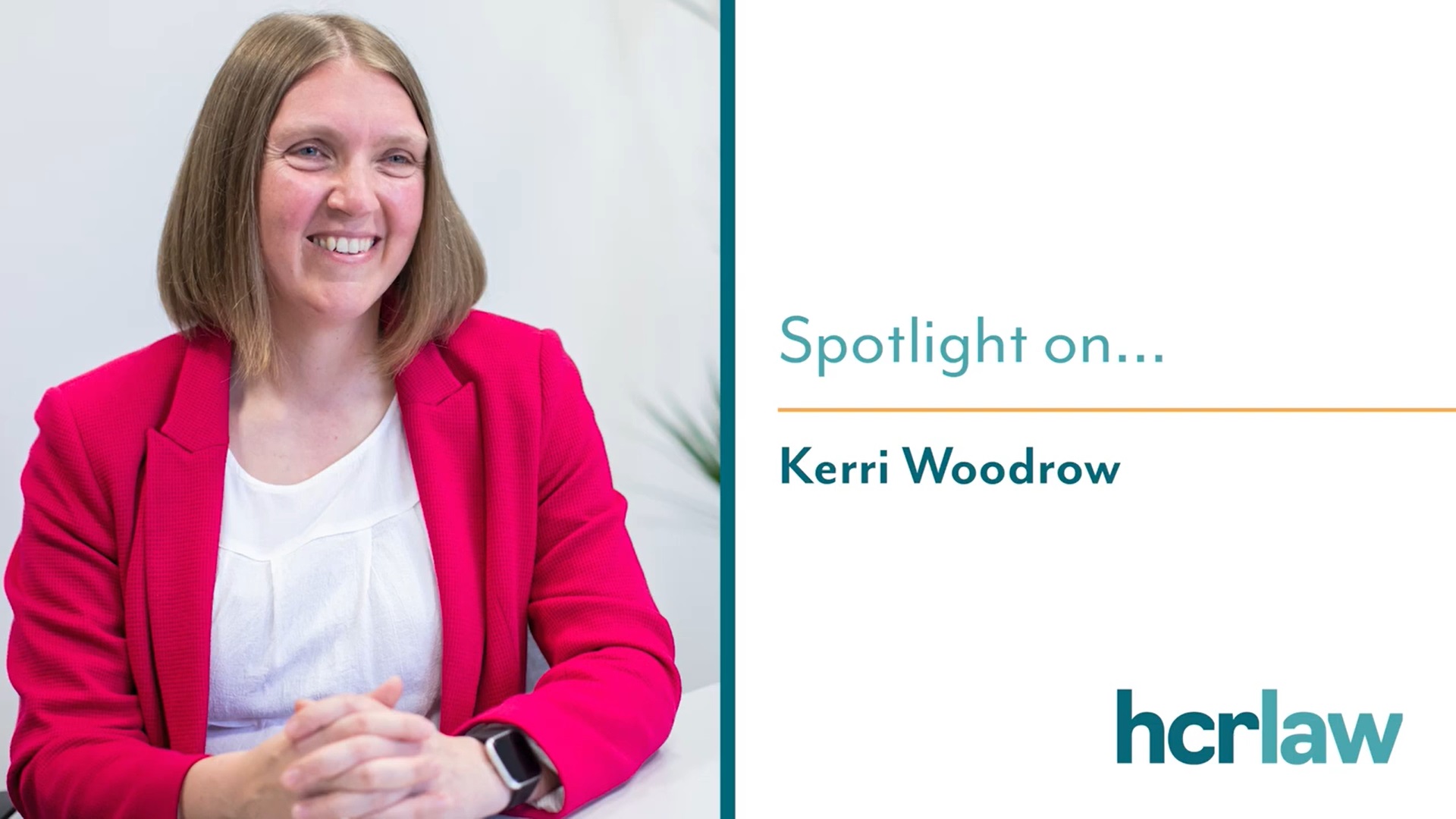 Spotlight on... Kerri Woodrow | Private Client - HCR Law
